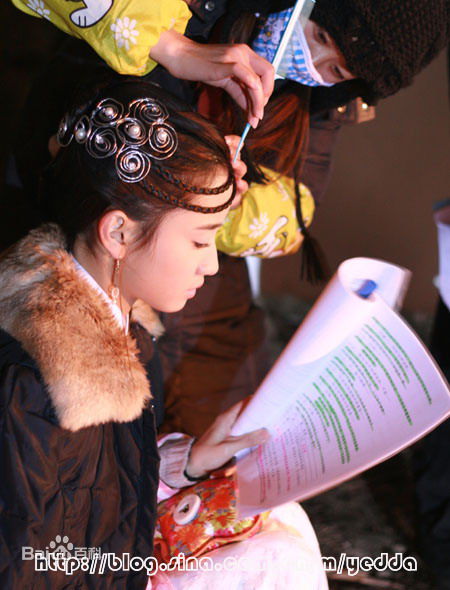 陈彦妃(Yedda Chen)2005年《江湖夜雨十年灯之白玉堂当刀》高清剧照-万佳直播吧