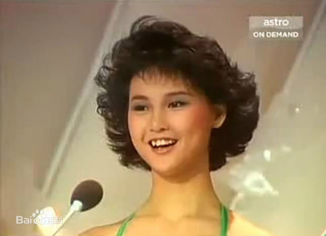 王美华(Mei-Wah Wong)1985年参加港姐竞选图片性感图片图集-万佳直播吧