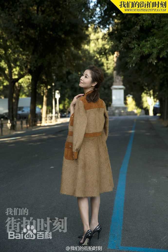 林心如(Ruby Lin)街拍生活照-万佳直播吧